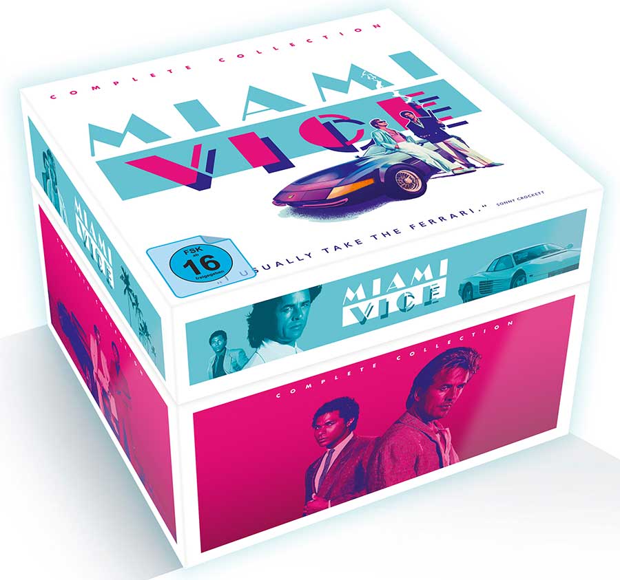 Miami Vice – Die komplette Serie in HD (35 Blu-Rays)-exkl Shop kaufen